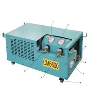 China HVAC Refrigerant Recovery Recycling Machine Air Conditioning AC Gas Charging Machine 2HP Vapor Recovery Unit for sale