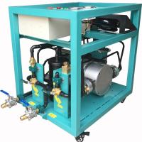 China R245fa R123 Low Pressure Refrigerant Recovery Charging Machine 2HP Air Cooled Recovery Unit AC Recharge Machine for sale