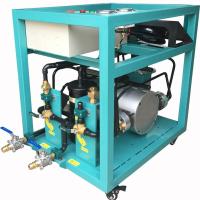China Low Pressure Chiller Maintenance R123 R245fa R514a Refrigerant Recovery Vacuum Charging Machine For Sale for sale