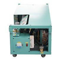 China Four-Cylinder 2HP Oil Less Refrigerant Recovery Machine Hvac Maintenance Recovery Charging Equipment for sale