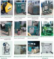 China Repair Line Refrigerant Reclaim System R134a R410a Refrigerant Recovery Charging Machine for sale