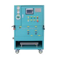 China R404a Refrigerant Split Charging Machine Oil Less Recovery Pump Ac Recovery Recharge Machine for sale