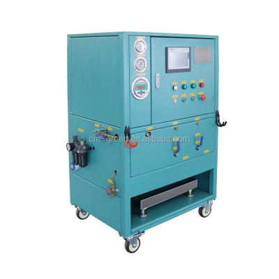 China R404a Refrigerant Split Charging Machine Oil Less Recovery Pump Ac Recovery Recharge Machine for sale