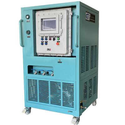 China Air Conditioner Freon Recovery Machine 4HP Full Oil Less Repair Line Refrigerant Recovery Machine Ac Reclaim System for sale