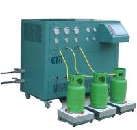 China R410A Air Conditioning Refrigerant Gas Filling Station Machine CM20 for sale