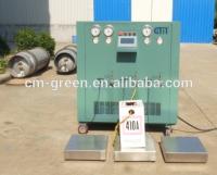 China R410A Air Conditioning Refrigerant Gas Filling Station Machine CM20 for sale