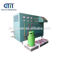China R600,R134A, R22, Production Line Refrigerant System, Refrigerant Gas Filling Station For Refrigerator Assembly Line for sale