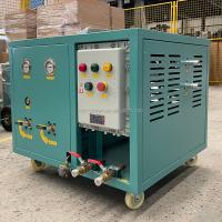 China Low Pressure Refrigerant Recovery  Machine For Freon R11/R123/R245FA/R1233ZD 4HP oil less Recovery Unit for sale