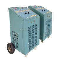 China Fast Recovery Speed Refrigerant Recovery System AC Recharge Machine R134A 2HP Recovery Charging Machine for sale