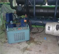 China High Efficiency Freon Gas Recovery Machine 2HP Refrigerant Recycling Pump Reclaim Unit For Chillers for sale