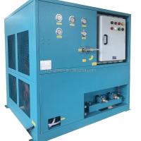 China Oil Less 25HP ISO Tank Refrigerant Recovery Equipment ATEX Certification Residual Gas Recovery Machine for sale