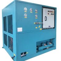 China Refrigerant Gas Transfer Recovery System Refrigerant ISO Tank Vapor Recovery Recharge AC Gas Charging Machine for sale
