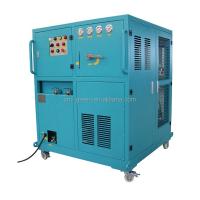 China Refrigerant ISO Tank Vapor Recovery System Fast Speed  AC R32 R134a Recovery Recharge Machine Gas Recovery Charging Machine for sale