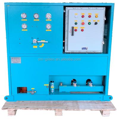 China CM580 High Efficiency Fast Speed Recovery Unit System Residual Gas ISO Tank Recovery Machine Station for sale