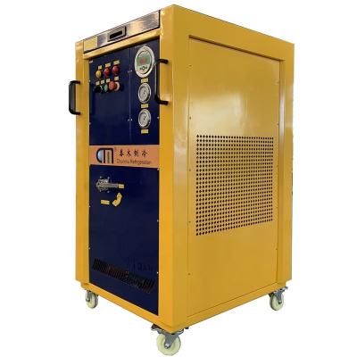 China R290 R600a Hydrocarbon Refrigerant Recovery System Ac Recharge Charging Machine 4HP ATEX Recovery Machine for sale