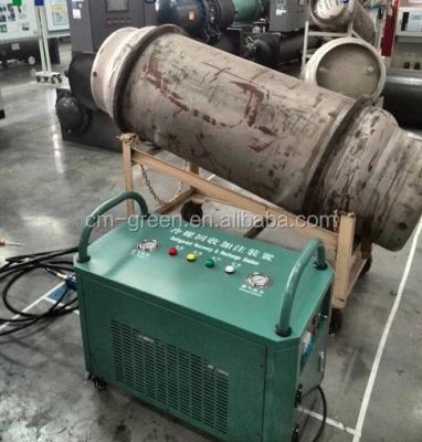 China 2HP Central Air Conditioning Refrigerant Recovery Recycling Machine R134a R22 AC Gas Charging Machine for sale