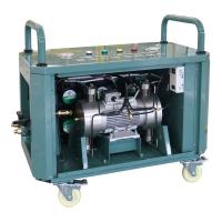 China Oil Less Refrigerant Vapor Gas Recovery Machine CE Certification 2HP Rapid Speed Recovery Unit for sale