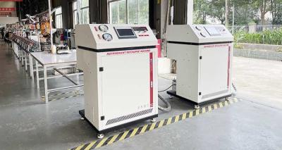 China Air Conditioning Refrigerant Charging Station Gas Filling System for sale