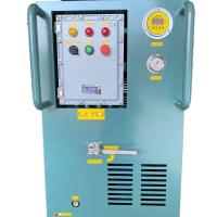 China ATEX 4HP Refrigerant Recovery Unit Explosion Proof Vapor Recovery Recharge Machine Air Conditioning AC Charging Machine for sale