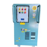 China ATEX 4HP Refrigerant Recovery Unit Explosion Proof Vapor Recovery Recharge Machine Air Conditioning AC Charging Machine for sale