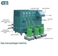 China R134a R404a Refrigerant Filling Recovery System Air Conditioning Ac Recovery Gas Charging Machine for sale
