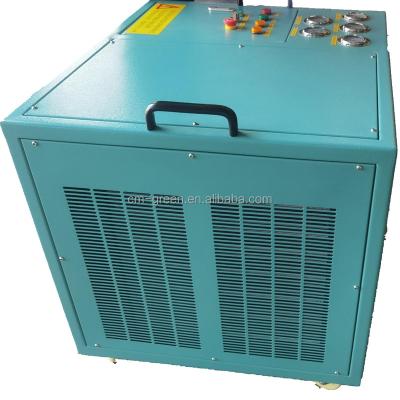 China 4HP R22 Freon Recovery Machine Air Conditioner Refrigerant Charging Equipment Ac Recovery Charging Machine for sale