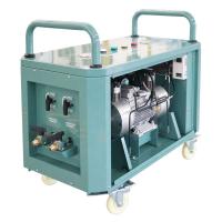 China 2HP Chiller Freon Recovery Machine Central Ac Refrigerant Charging Equipment Air Conditioning Recovery Charging Machine for sale