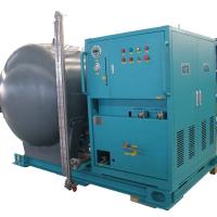 China Full Oil Less R134a Refrigerant Recovery System Air Conditioning 10HP Vapor Recovery Ac Gas Charging Machine for sale