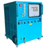 China Full Oil Less R134a Refrigerant Recovery System Air Conditioning 10HP Vapor Recovery Ac Gas Charging Machine for sale