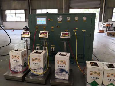 China R134a R404a Freon Recovery Filling Machine Oil Less Split Charging Machine R22 Recovery Recharge Machine for sale