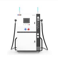 China Dual Filling Head Fully Automatic Refrigerant Recovery Charging Machine R134a R407c Freon Recovery Ac Recharge Machine for sale