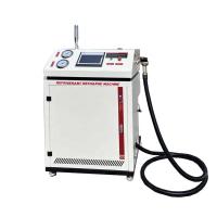 China Fully Automatic Refrigerant Air Conditioning Recovery Charging Machine R134a R407c Freon Gas Recharge Machine for sale