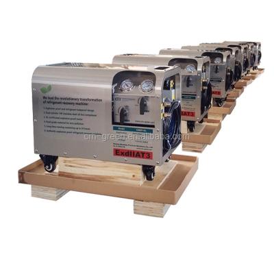 China Explosion-proof recovery gas r290 Refrigerant Recovery Pump AC Freon Recovery Unit 1HP recovery recharge machine for sale