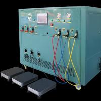 China R404A R410a refrigerant split charging machine cylinder oil less filling machine for sale