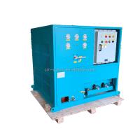 China R134a R32 explosion proof refrigerant recovery pump 25HP ISO tank recovery unit oil less recovery machine for sale