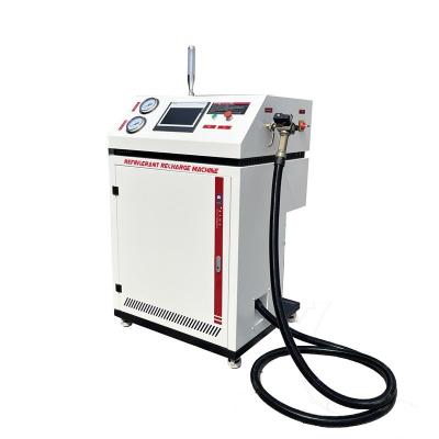 China R513A 220V 50Hz Auto Air Conditioning Recharge Machine With 200g/S Charging Speed for sale
