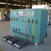 China R134a refrigerant filling equipment split sub-package charging machine 3-stage refrigerant filling recharge machine for sale