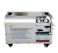 China explosion proof refrigerant recovery pump dual cylinder 1HP R32 R290 gas recovery recharge machine for sale