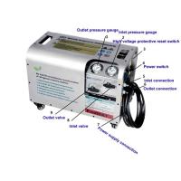 China explosion proof refrigerant recovery pump dual cylinder 1HP R32 R290 gas recovery recharge machine for sale