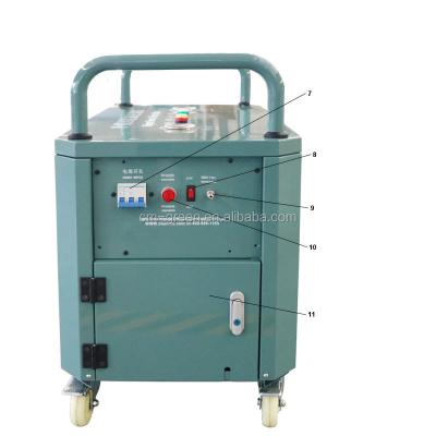 China HVAC Air Conditioner Chiller Gas Refrigerant Recovery Machine 2HP A/C Refrigerant Recovery Charging Machine for sale