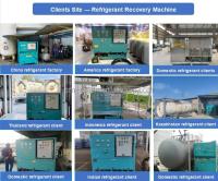 China large displacement 25HP refrigerant gas recovery unit ISO tank residual gas transfer charging machine for sale