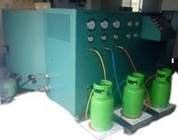 China multiple stations refrigerant split charging machine refrigerant 3-stage filling machine cylinder refilling equipment for sale