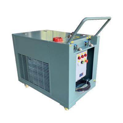 China 3HP Full Oil Less Refrigerant Recovery Machine Explosion Proof Recovery System Ac Gas Recovery Charging Machine for sale