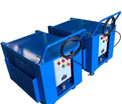 China ATEX refrigerant recovery unit AC gas charging recharge machine 3KW explosion proof refrigerant recovery machine for sale