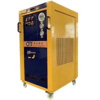 China R410a oil less refrigerant vapor recovery unit air conditioner 4HP  ac gas recovery recharge charging machine for sale