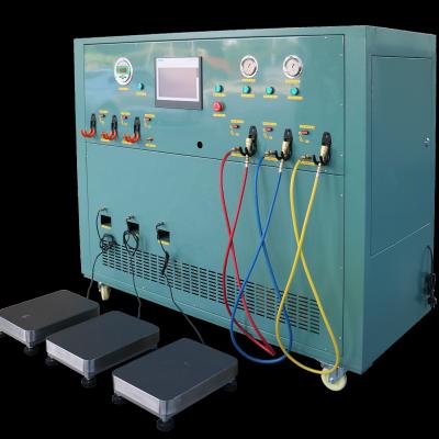 China R134 R410 R32 R600 Refrigerant filling machine CM20A with vacuum function refrigerant filling system for sale
