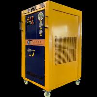 China Air Conditioning 4HP Freon Recovery Machine Explosion Proof R290 R600a Ac Refrigerant Charging Recharge Machine for sale