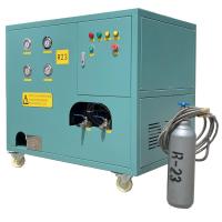 China R23 high pressure freon recovery machine 2HP oil less refrigerant recovery recharge machine for R23 R13 SF6 for sale