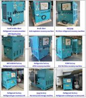 China refrigerant ISO tank gas transfer recovery machine 25HP recovery pump R134a R32 recovery recharge machine for sale