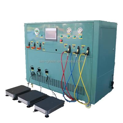 China R134A R410A recharge equipment CM20A gas charging vacuum system Refrigerant filling machine for sale
